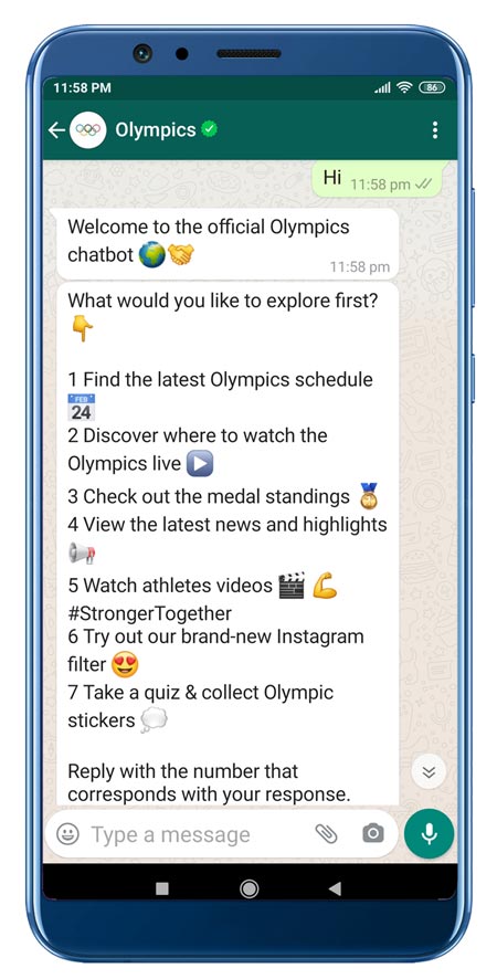 How to get all stickers of Tokyo Olympics 2020, Official Olympics Chatbot
